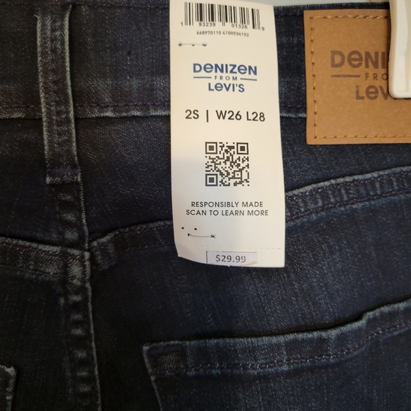 Denizen from Levi's | Jeans | Nwt Denizen Levis Mid Rise Skinny Jeans | Poshmark